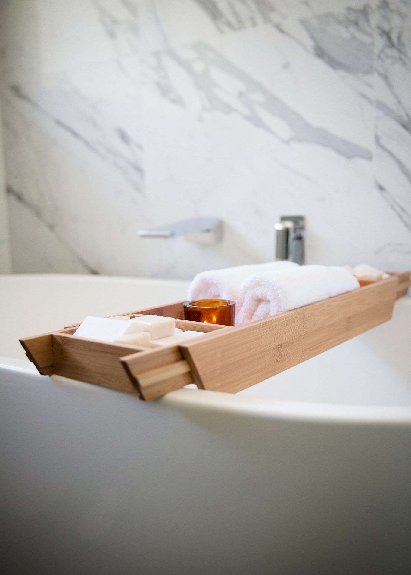 Bathroom caddy | The Styling Edge Property Styling